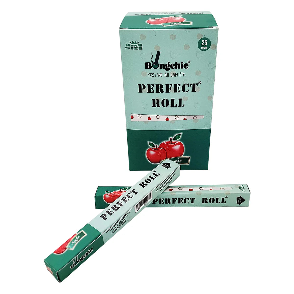 Bongchie Perfect Roll Pre-Rolled Cones – Apple Flavored King Size ...