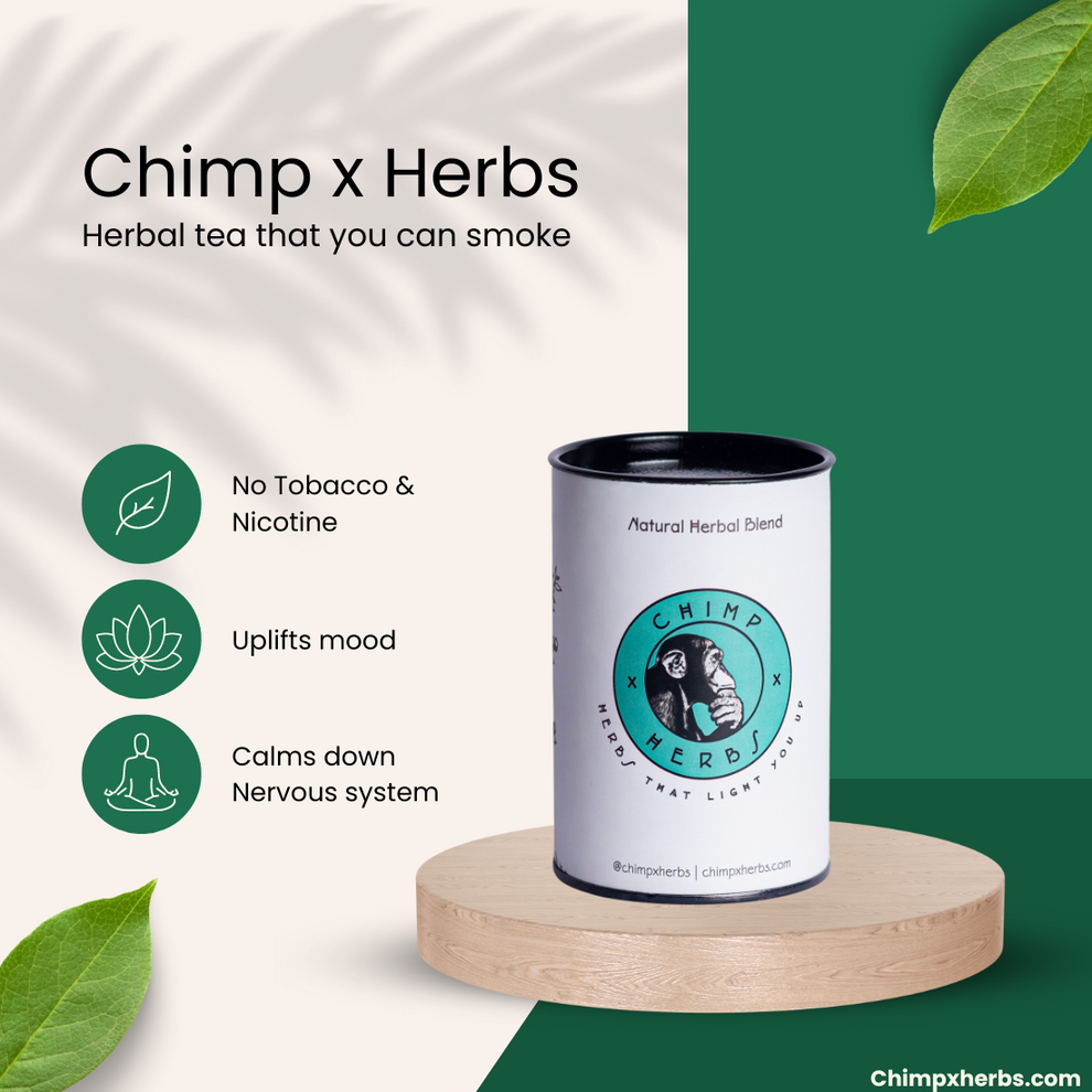 Chimp X Herbs Herbal Smoking Blend | HighJack India