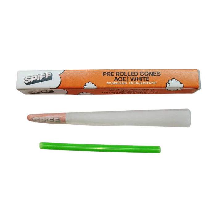 SPIFF Pre-Rolled Cones Ace Pack of 60 - White – HighJack India