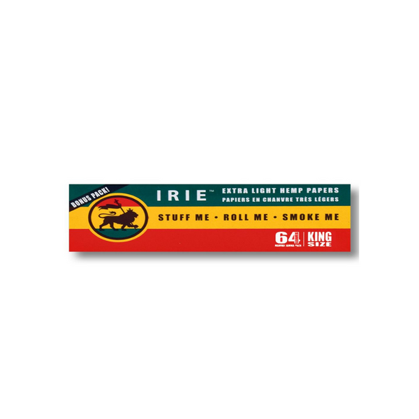 IRIE Extra Light Hemp Rolling Paper-King Size | HighJack India